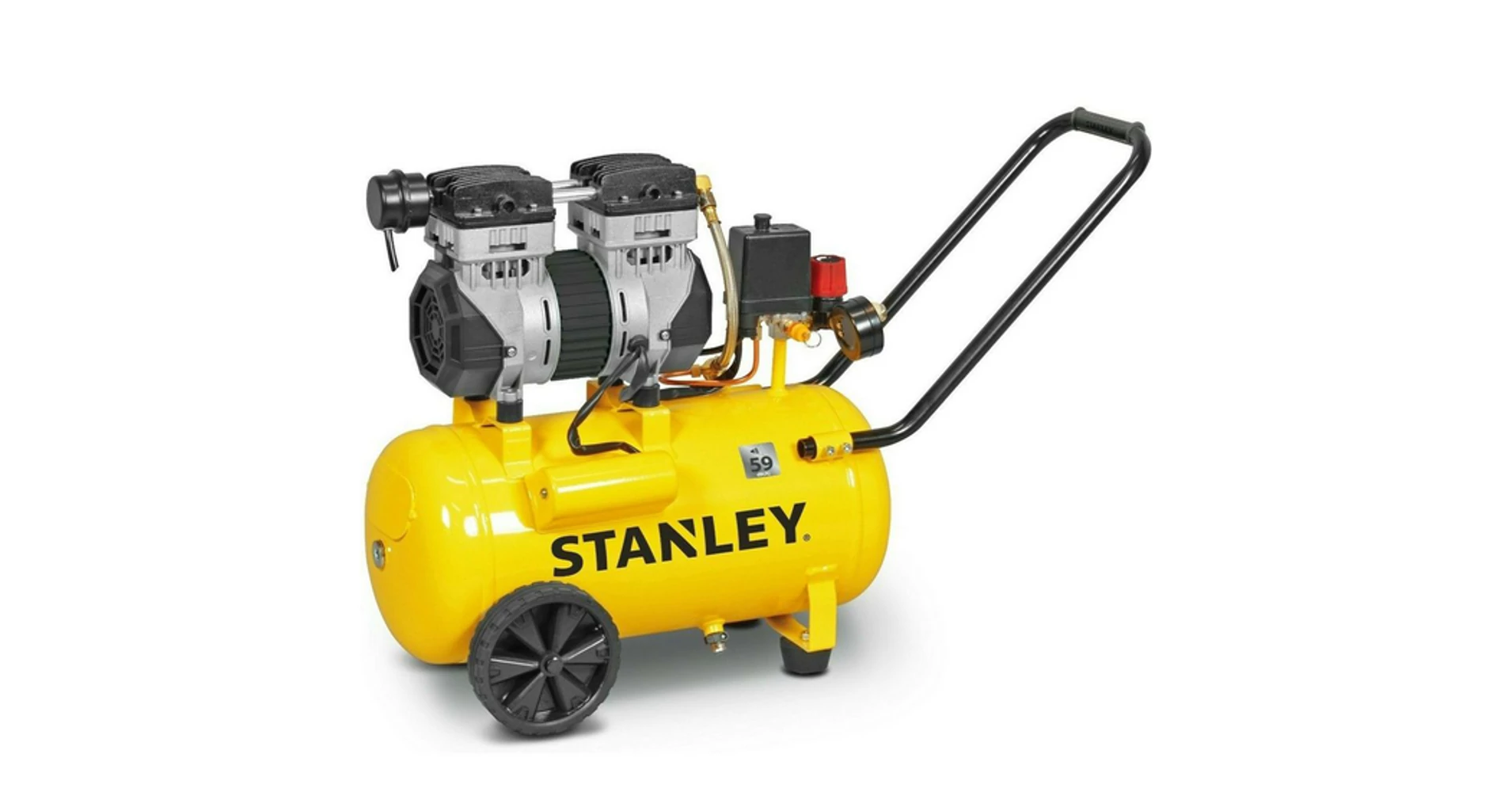 Stanley Csendes kompresszor 50L/8bar/1kw/59dB - Kompresszorok - Stanley ...
