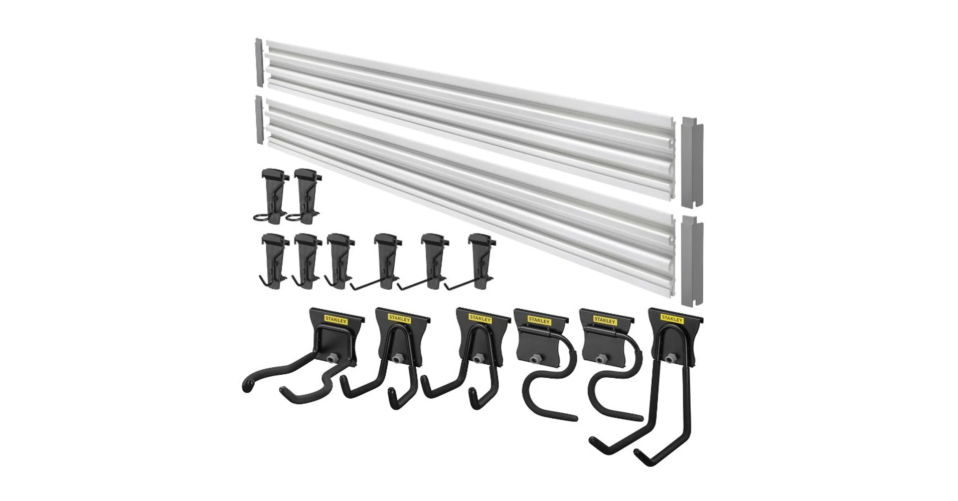 Stanley Track Wall System Falra Szerelhető Tárolórendszer 20 db-os ...